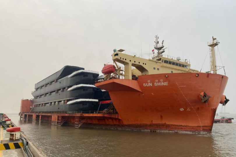 First Hydrogen-Powered Inland Cargo Ship Launches in Europe | Trillions ...